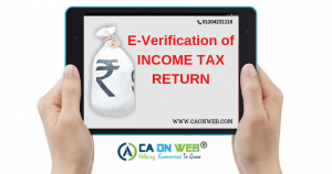 HOW TO E-VERIFY YOUR INCOME TAX RETURN (ITR)